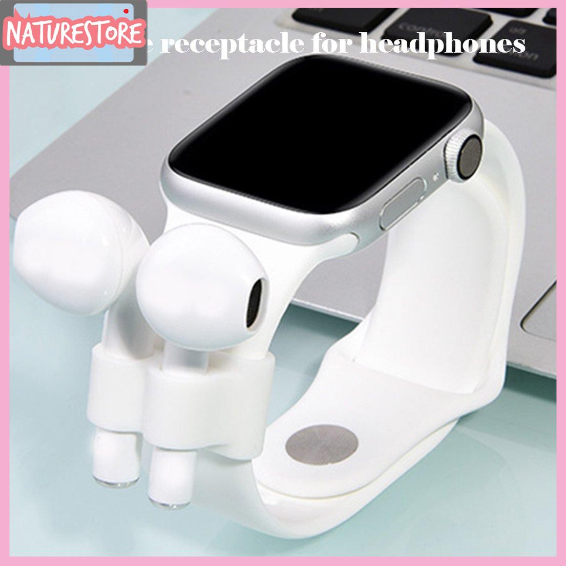 Headphones Silicone Case For Apple Headphones Strap Storage Headphones ...