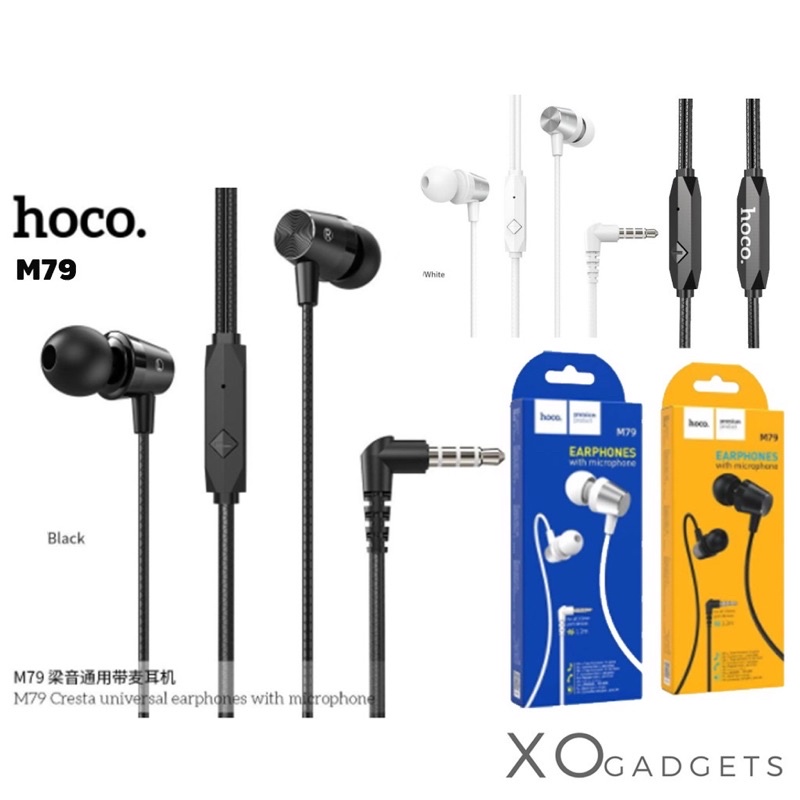 Hoco M79 หูฟัง ที่ใช้ได้ทุกรุ่นที่เป็น 3.5 ความยาว1.2เมตร หูฟัง small ...