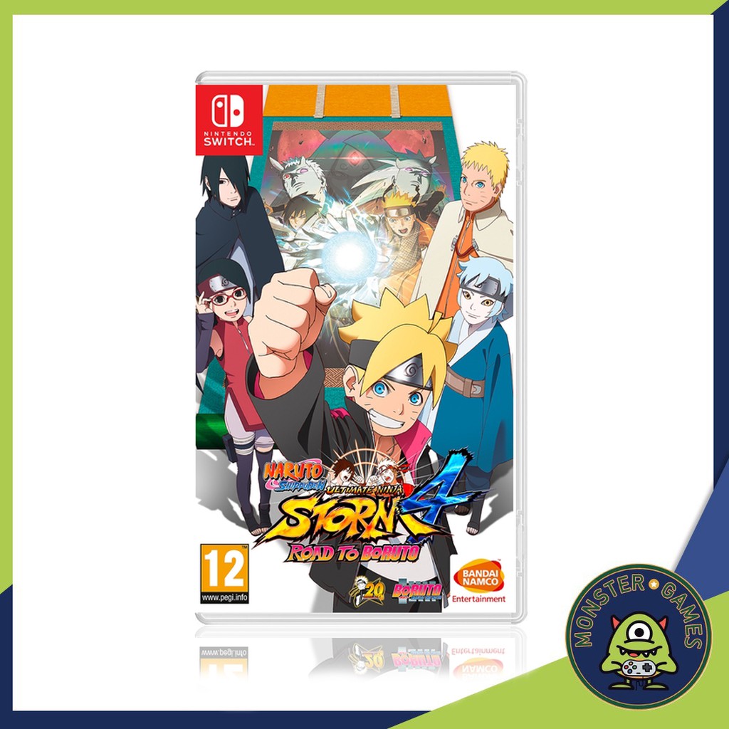 Naruto Shippuden Ultimate Ninja Storm 4 Road to Boruto Nintendo Switch ...
