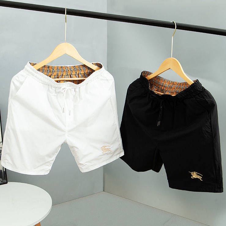 European Station 2022 Summer New Double-Sided Shorts Embroidered Horse ...