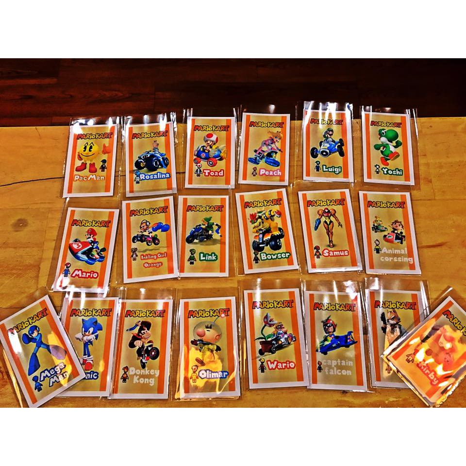 amiibo card Mario Kart 8 for Nintendo Switch set 20 ใบ - tanickovic ...