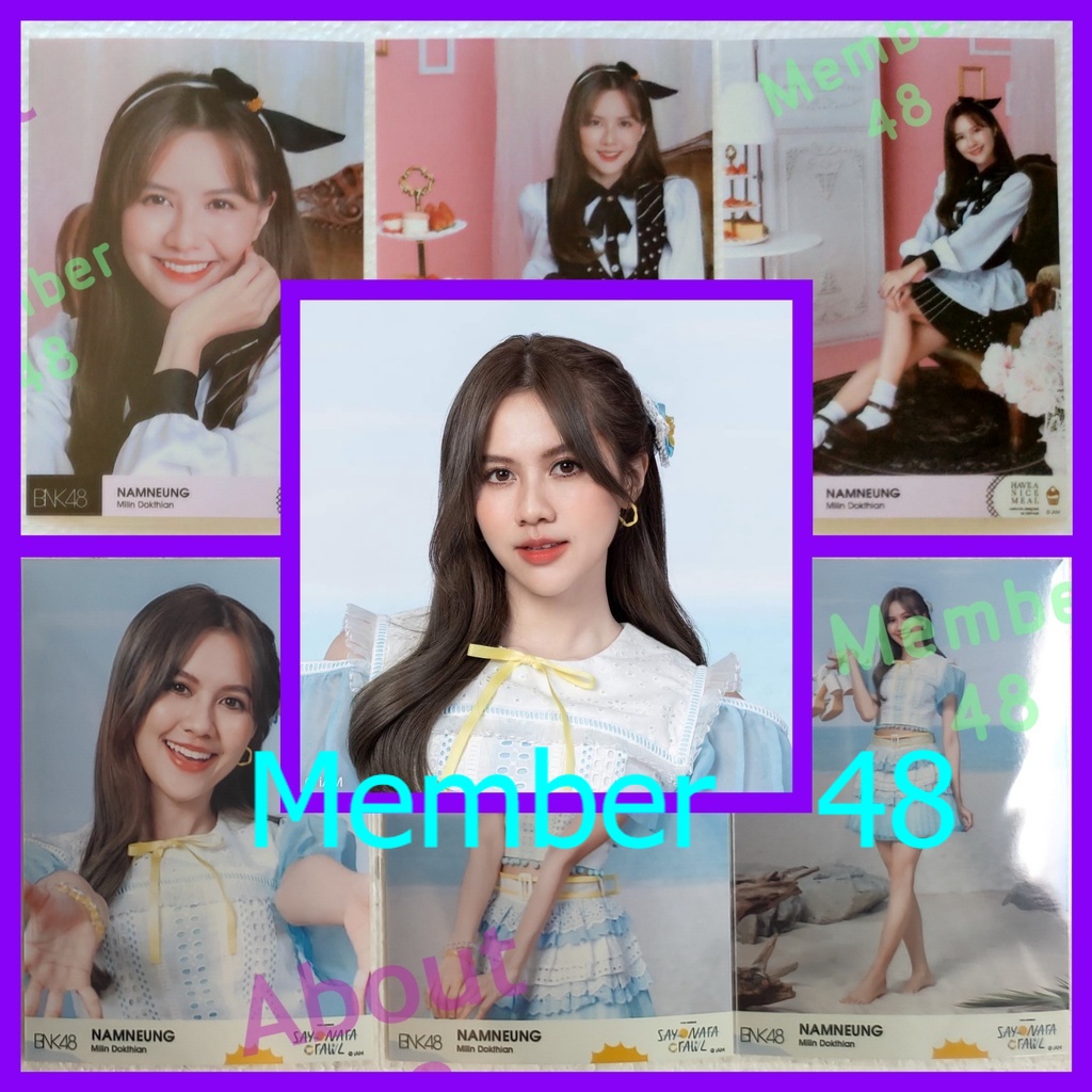 น้ำหนึ่ง BNK48 (1) Photoset Comp ชุดเมด Have A Nice Meal ซาโยนาระ High Tension Namneung Bnk ...