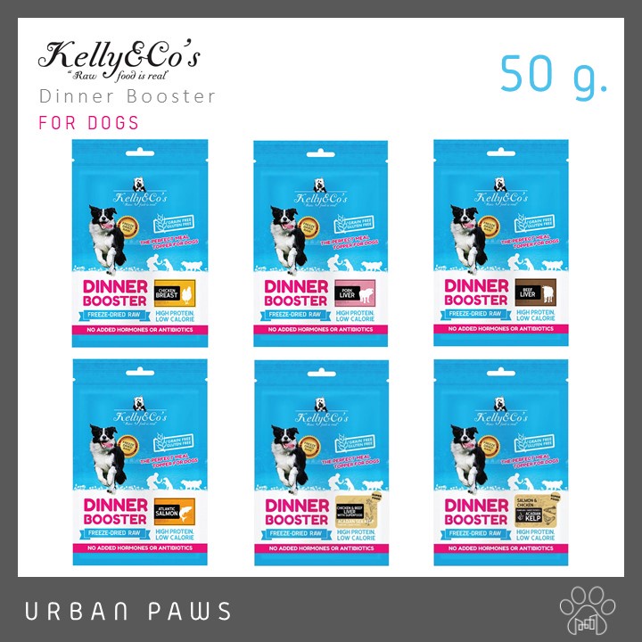 ผงโรยอาหารสุนัข Kelly Cos - Freeze-dried Raw Dinner Booster (topper ...