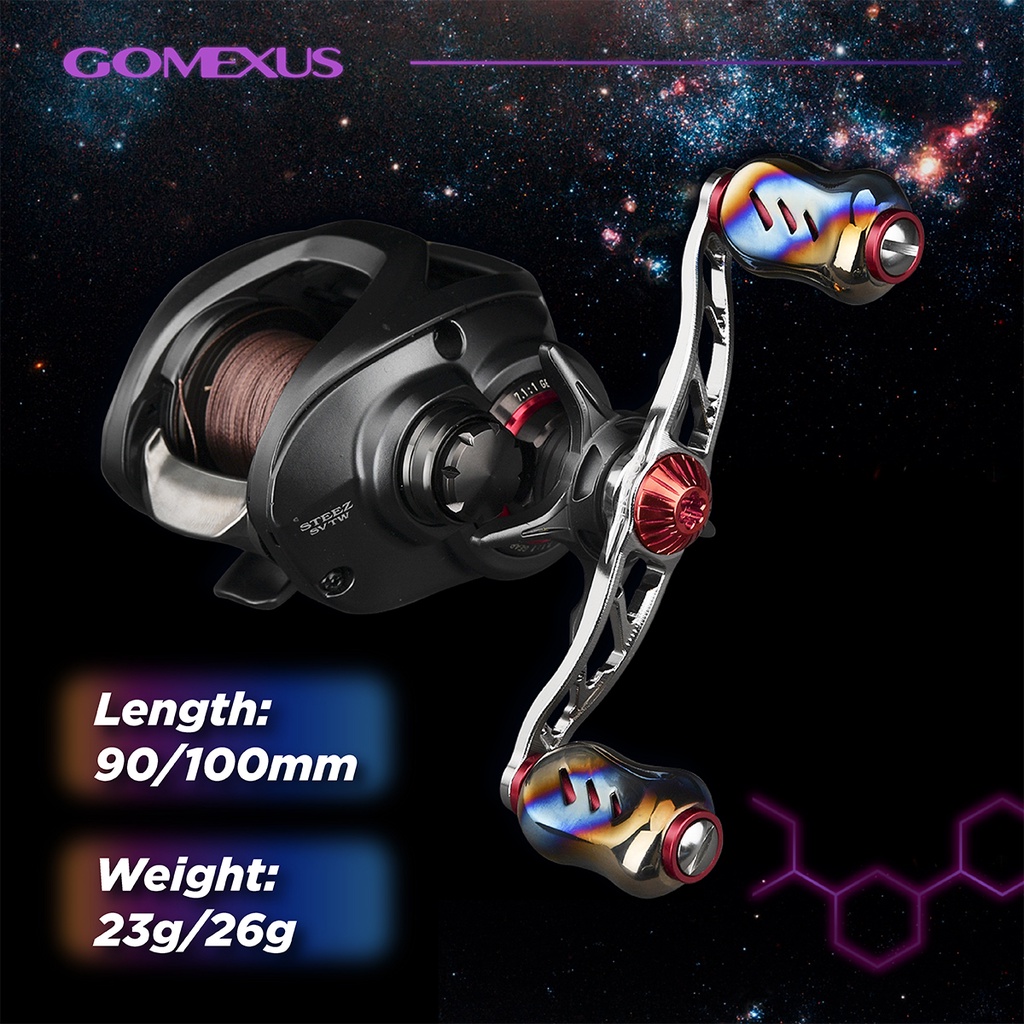 Gomexus 90-100mm รอกDaiwa tatula sv tw ไทเทเนียม แขนแต่งรอกSteez ...