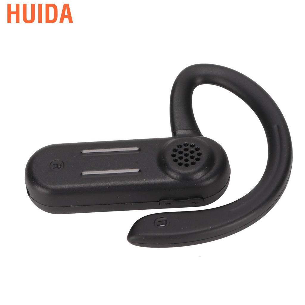 Huida BT5.2 Headset Earhook LED Digital Display Wireless Earphone For ...
