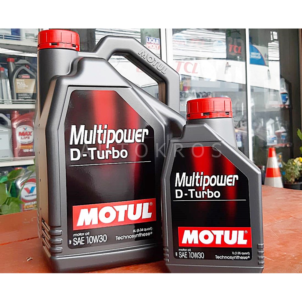 น้ำมันเครื่องรถยนต์สังเคราะห์ MOTUL MULTIPOWER D-TURBO 15W40 ขนาด 1 ...