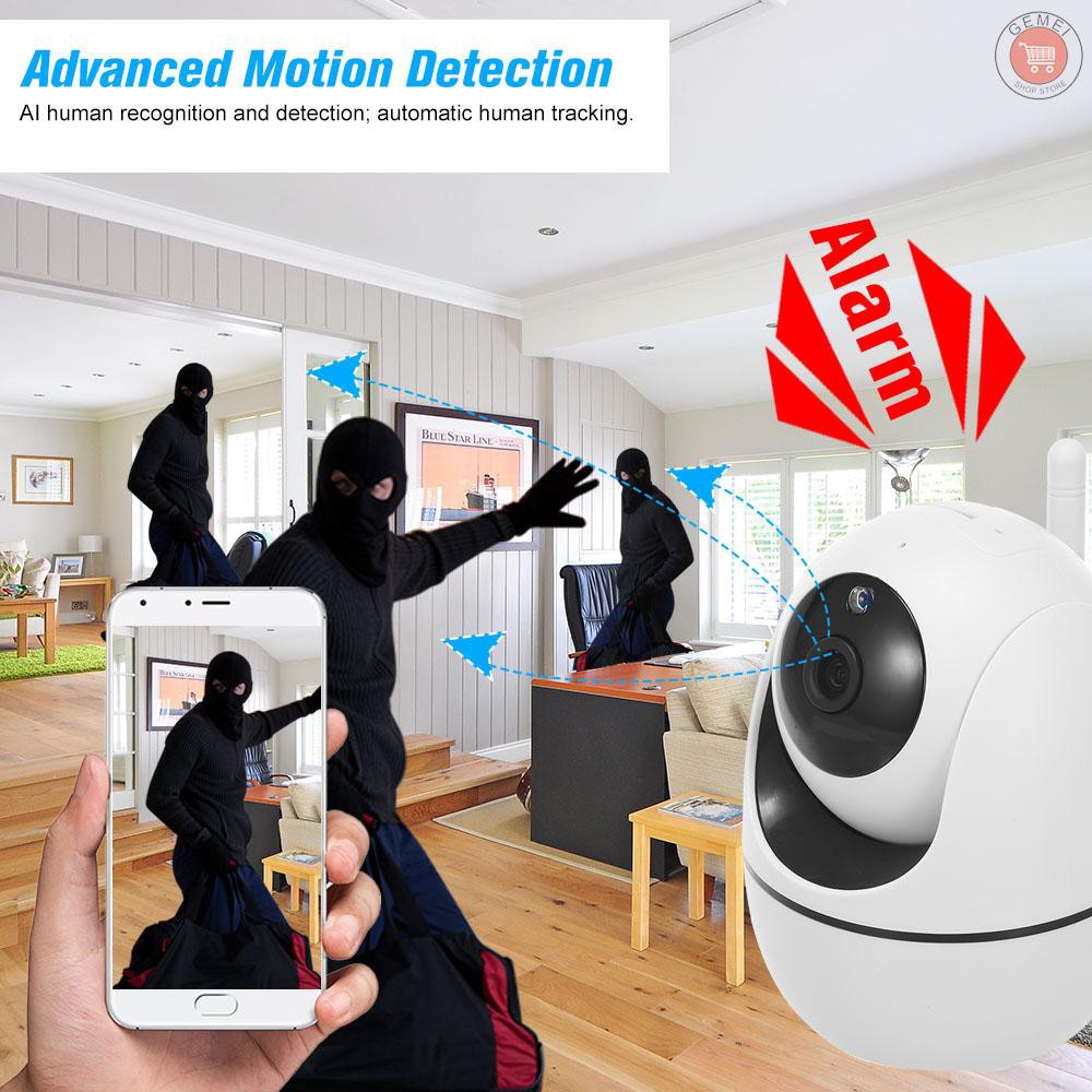 Smart Camera 1080P Wireless Wifi Infrared Anti-Theft IP Camera Night ...