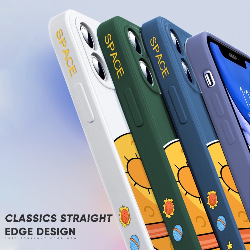 Realme C25 C25S C25Y C21 C21Y C12 C11 2021 สำหรับ Case Moon Space ...