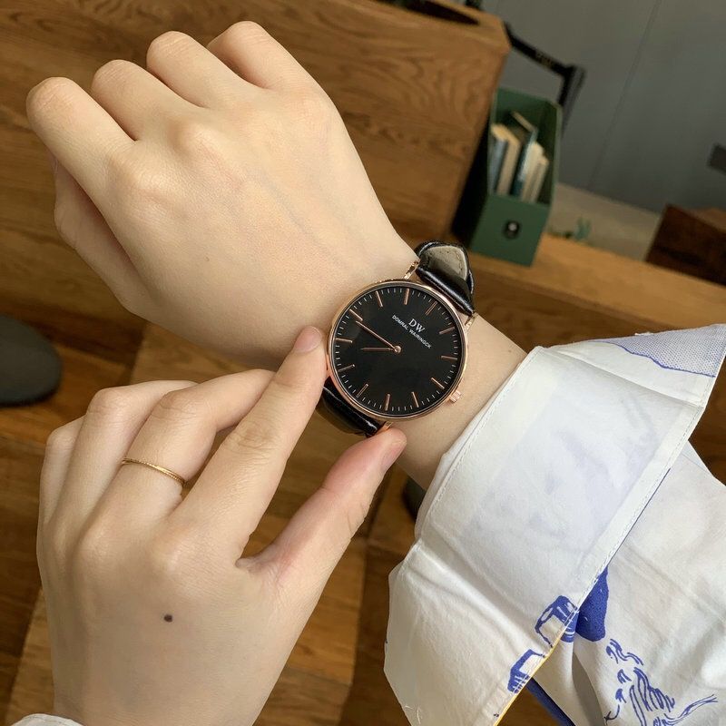Student couple DW watches quartz ultra-thin waterproof simple - uicheng ...
