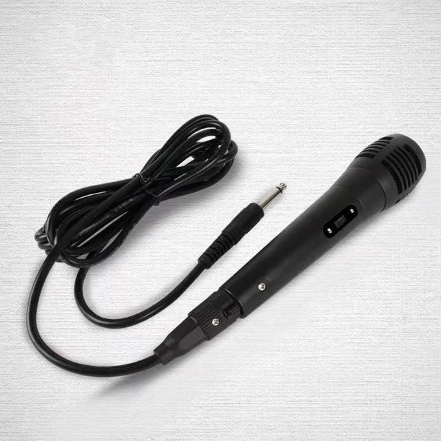 ไมค์พร้อมสาย ไมโครโฟน ร้องเพลง/พูด คาราโอเกะ Professional Dynamic ...