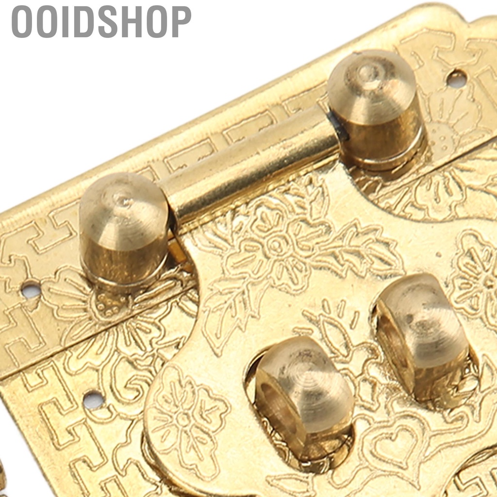 Ooidshop Gold Cabinet Hinges Box Lock Buckle Set 1 for Case - ooidshop ...
