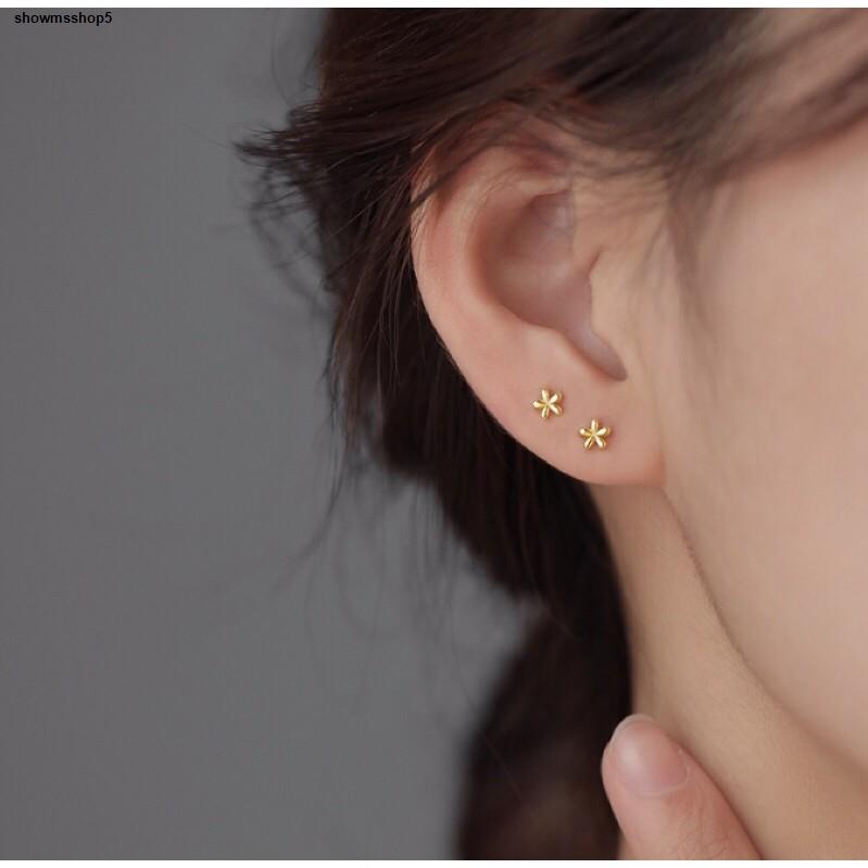 กทม.จัดส่งถึงที่Littlegirl gifts-Mini flower stud earrings - showmsshop5 - ThaiPick