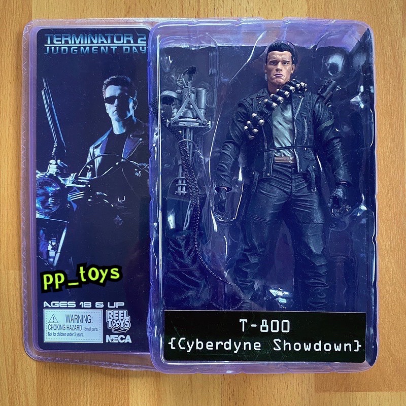NECA Terminator 2 Judgement Day T-800 Cyberdyne Showdown โมเดลคนเหล็ก 2 ...