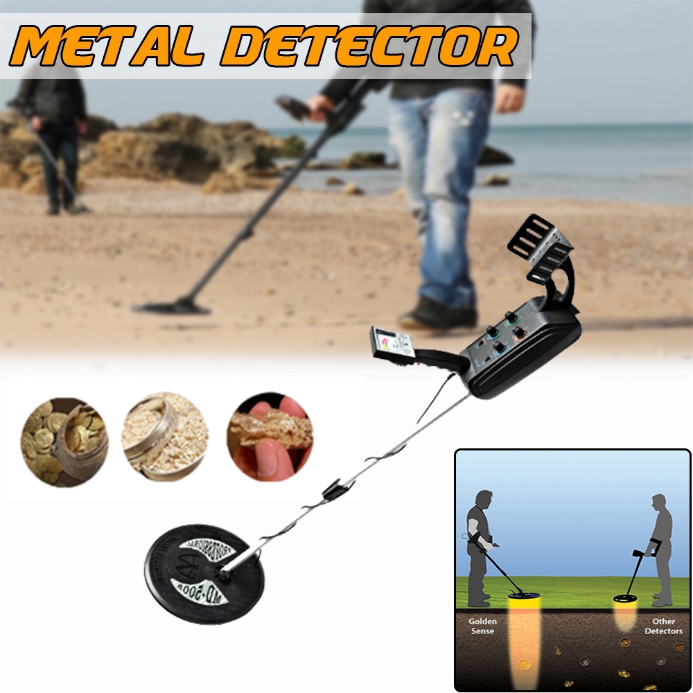 KKmoon Children Lightweight Handheld Metal Detector Gold Digger ...