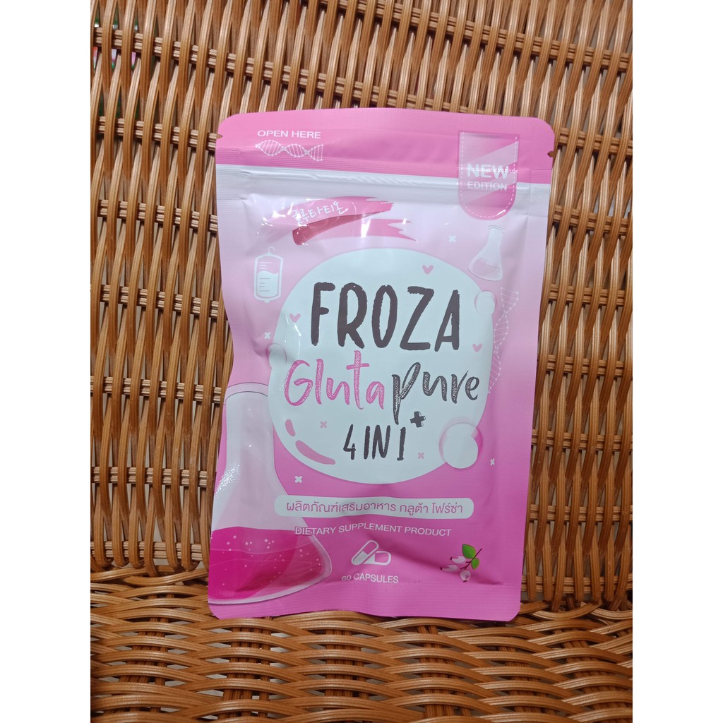 FROZA GLUTA PURE 4 IN 1 (60 CAPS) | Shopee Thailand