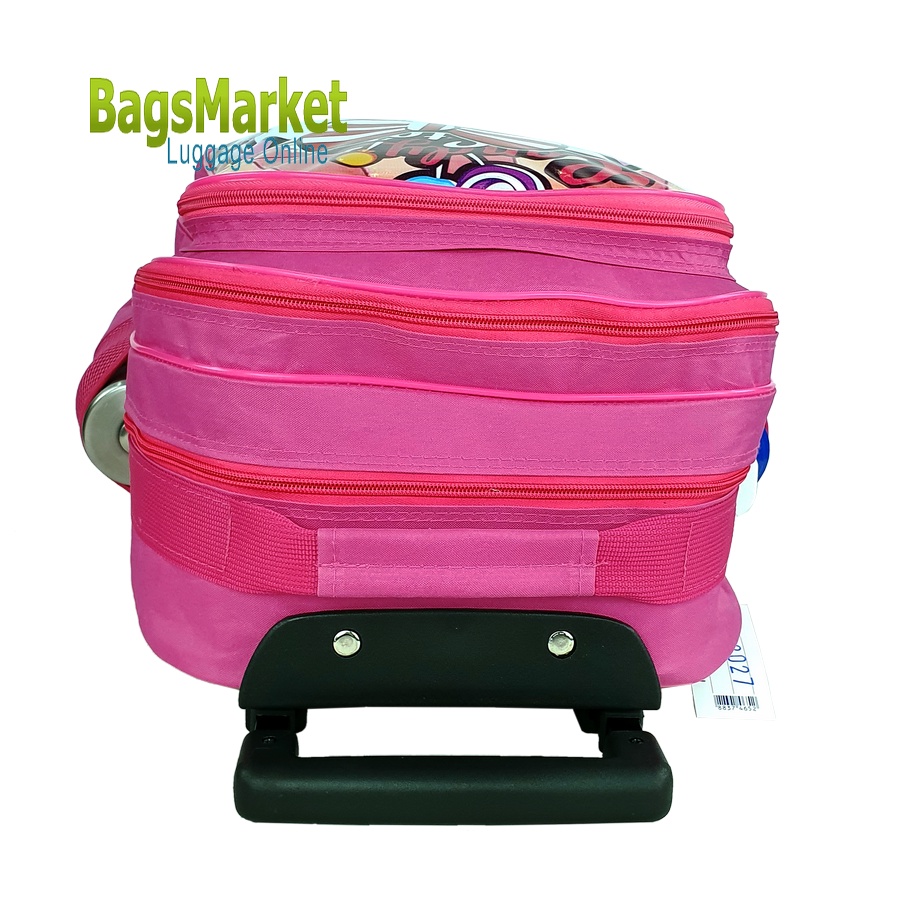 BagsmarketKids Luggage 16 (ขนาดใหญ่-L) Wheal กระเป๋าเป้มีล้อลากสำหรับ ...