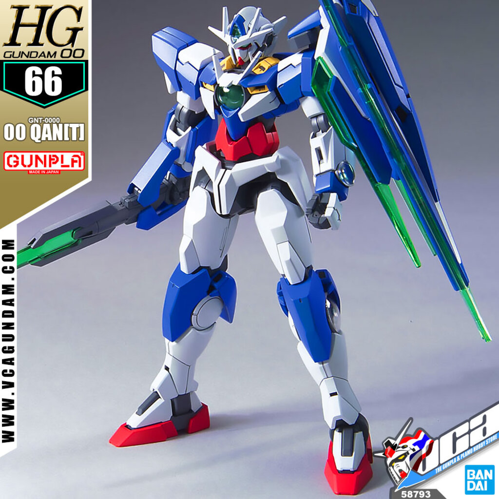 BANDAI GUNPLA HIGH GRADE HG 1/144 00 QAN[T] QANT โมเดล กันดั้ม กันพลา ...