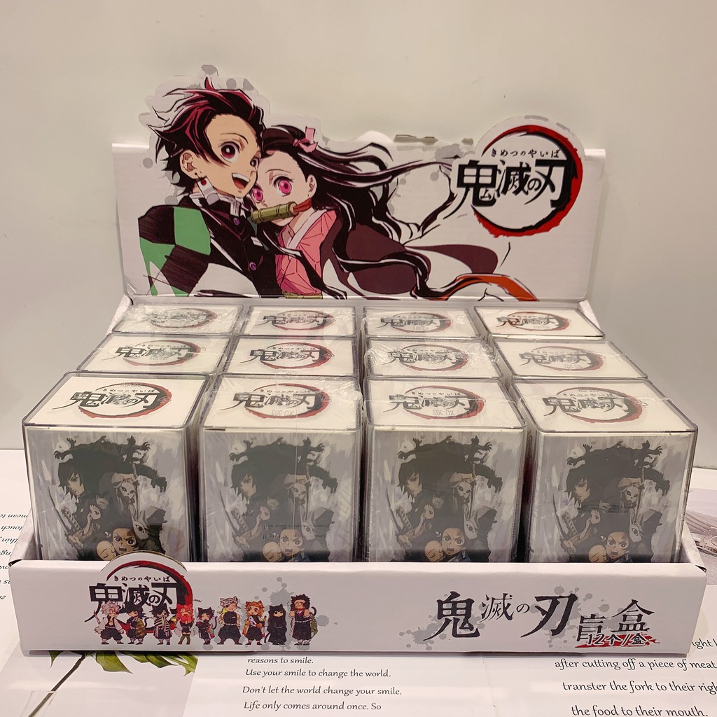 นักล่าปีศาจDemon Slayer's Blade Figure Blind Box Cartoon Anime Gui Mie ...