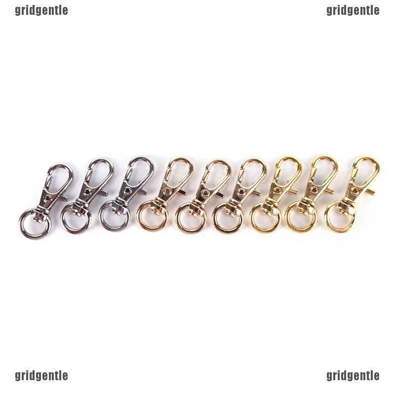 [g] 10 Pcs Accessories Women Bags Hook Lobster Clasps Key Chain Bag ...