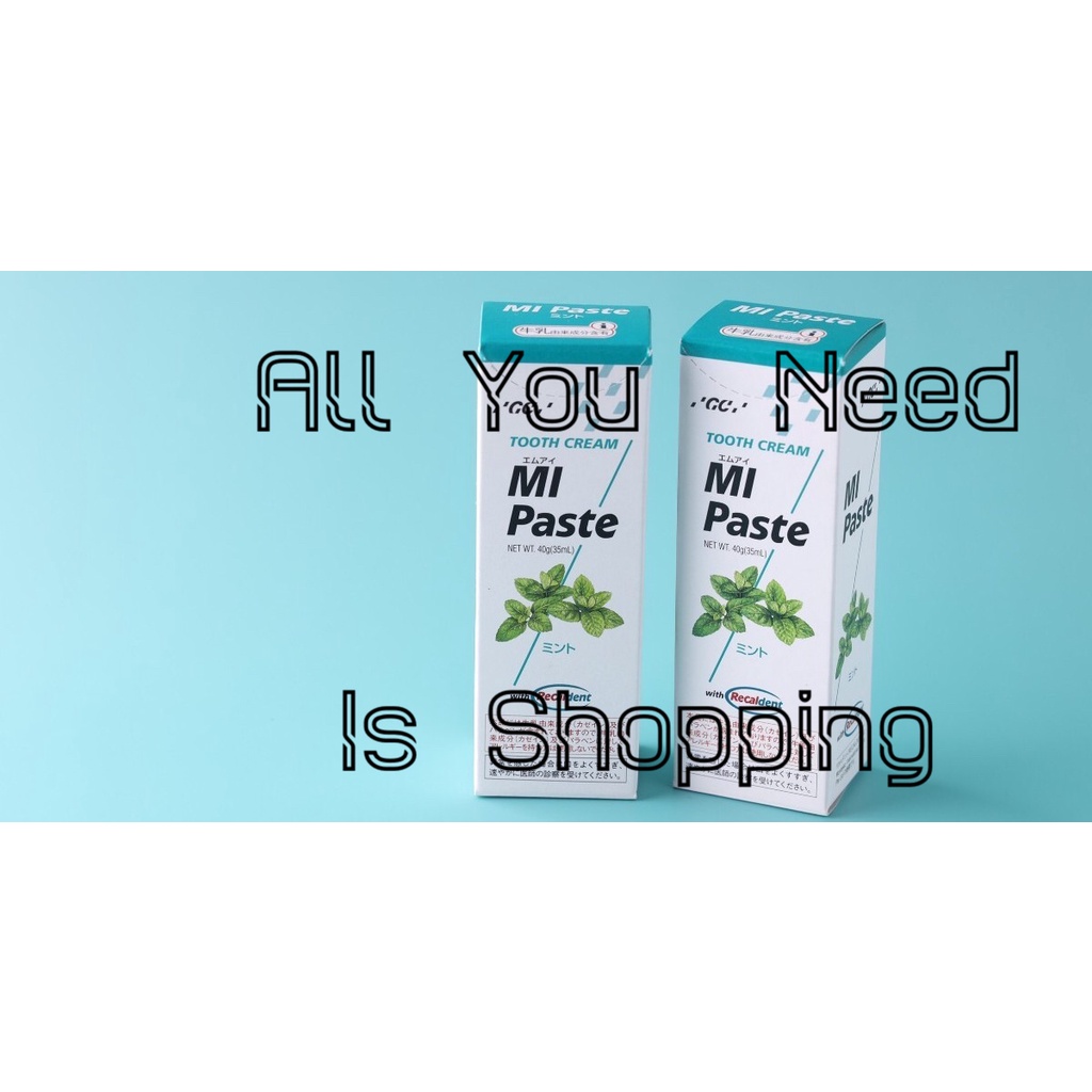 GC Tooth Mousse - MI Paste มูสทาเคลือบฟัน พร้อมส่ง - alluneedisshopping ...