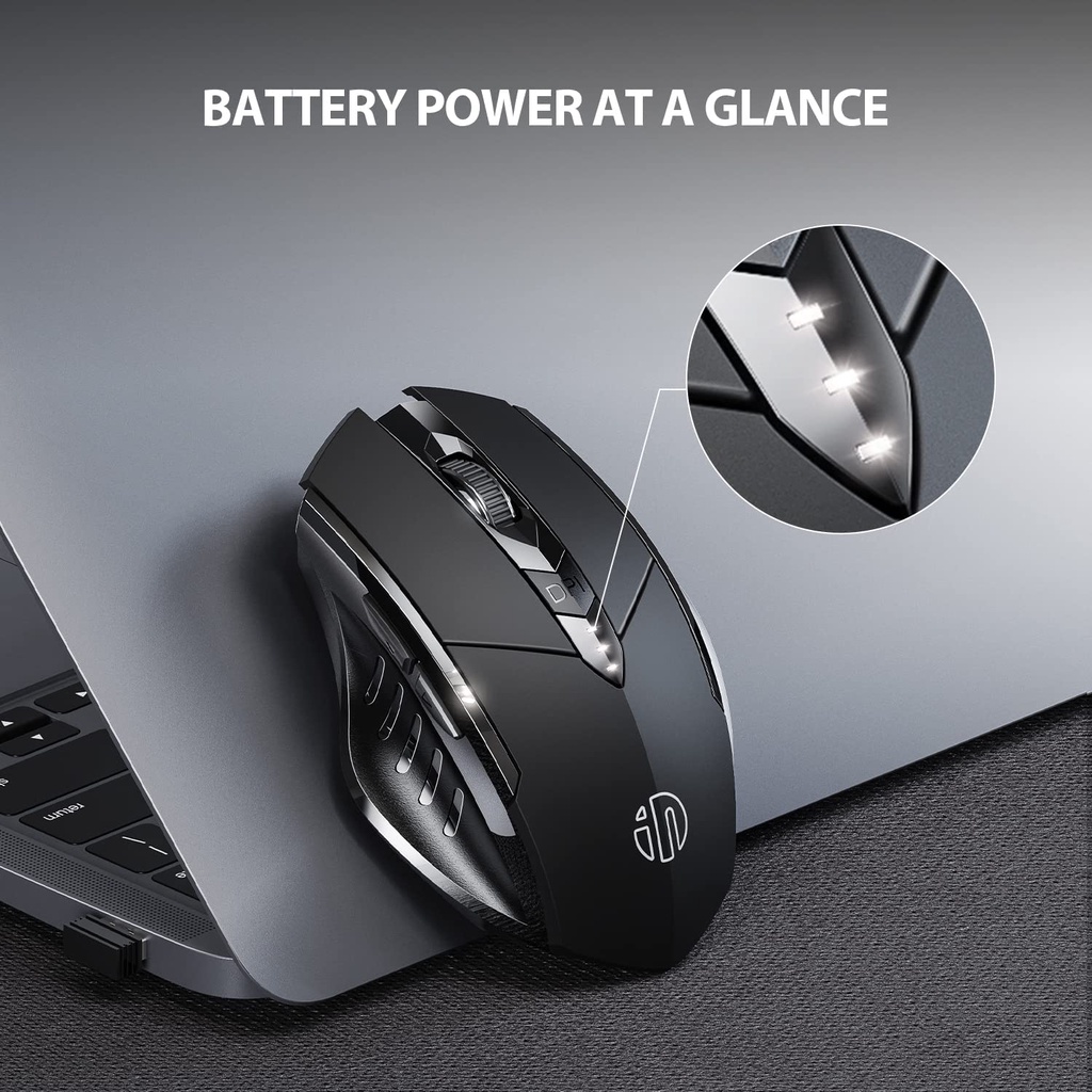 (ใหญ่) เม้าส์ไร้สาย Inphic M6 M6P M6BS เมาส์ไร้สาย เมาส์บลูทูธ wireless ...