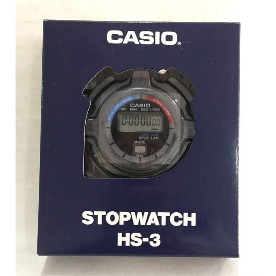 SALE CASIO STOPWATCH นาฬิกาจับเวลา คาซิโอ้ CASIO HS-3 ของแท้100 รับ ...