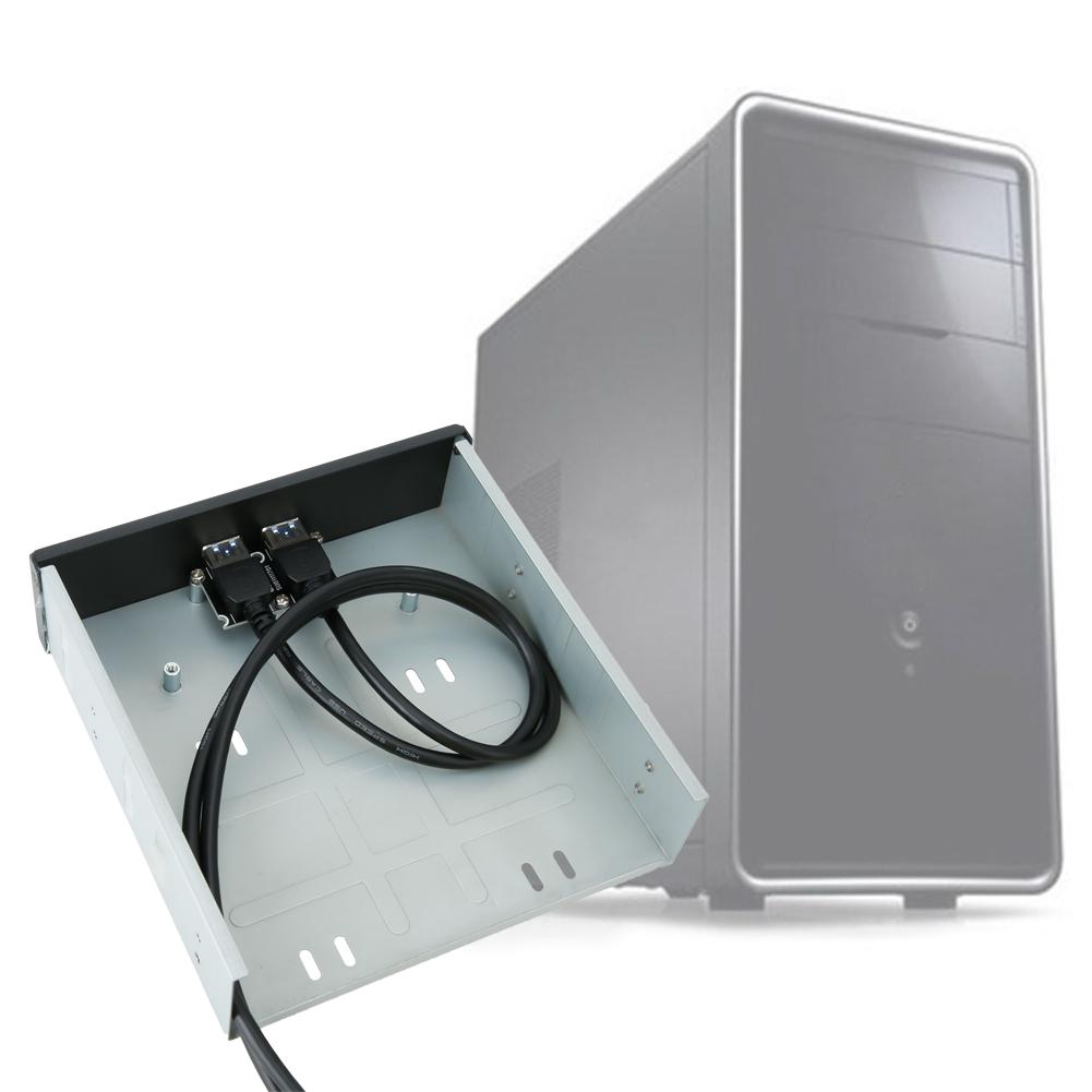 High Speed 20Pin 2-Port USB 3.0 Hub Optical Disk Driver Front Panel ...