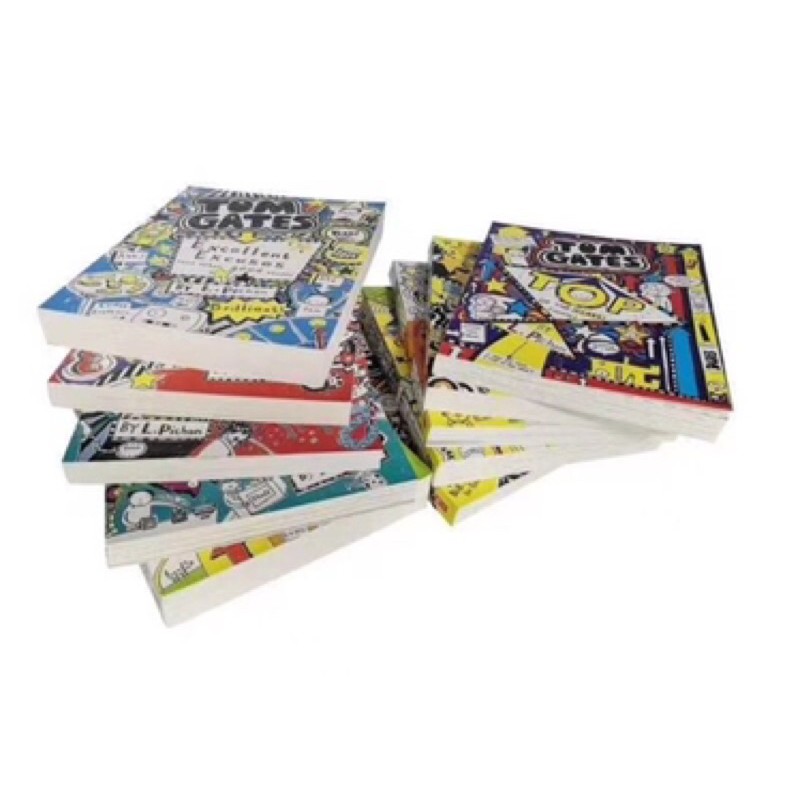 Tom Gates English Comic 10 Books Set By Liz Pichon - kidsbookcm - ThaiPick
