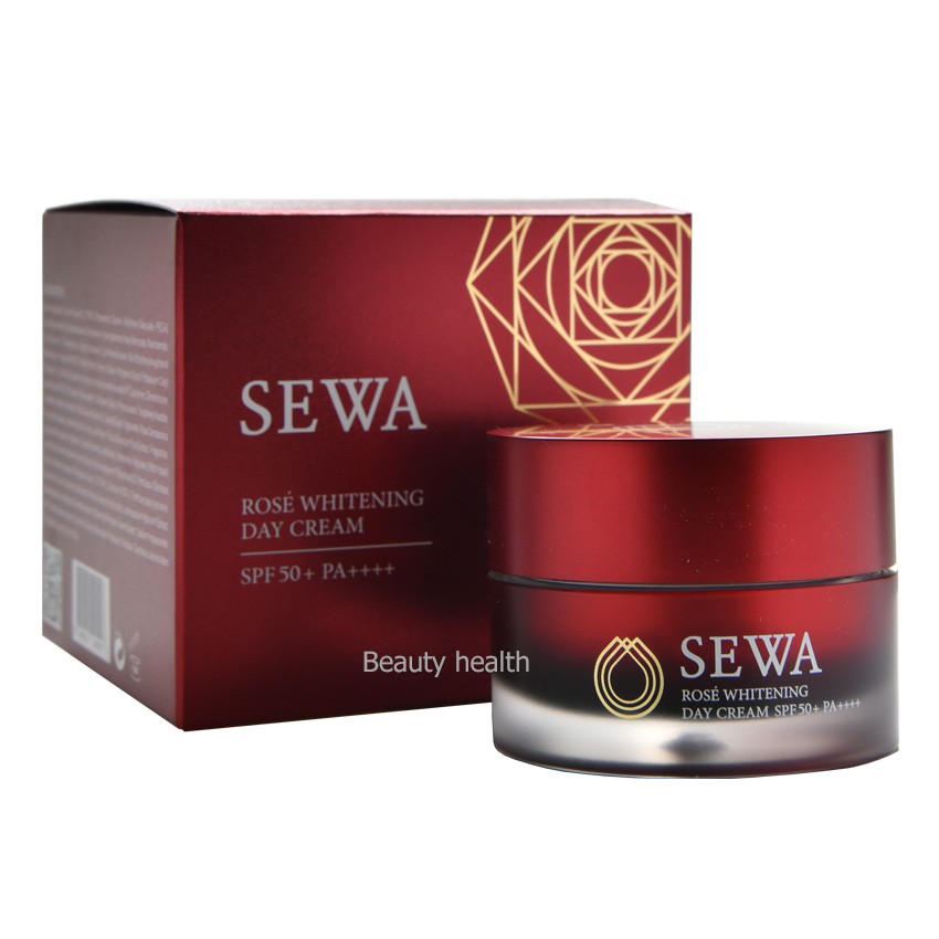SEWA Rose Whitening Day Cream SPF50+ PA+++ (30 ml. x 1 กล่อง ...