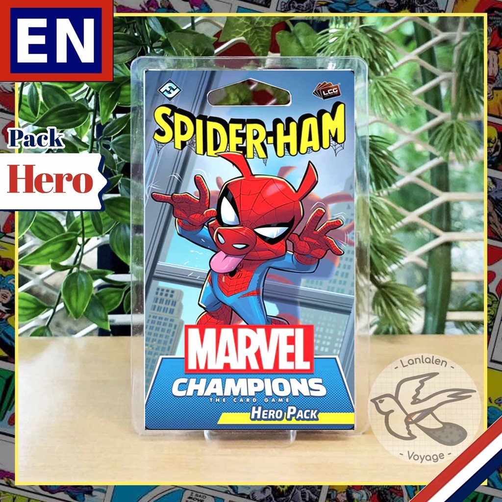 Marvel Champions The Card Game All Hero Pack IronheartNovaSpiderham ...