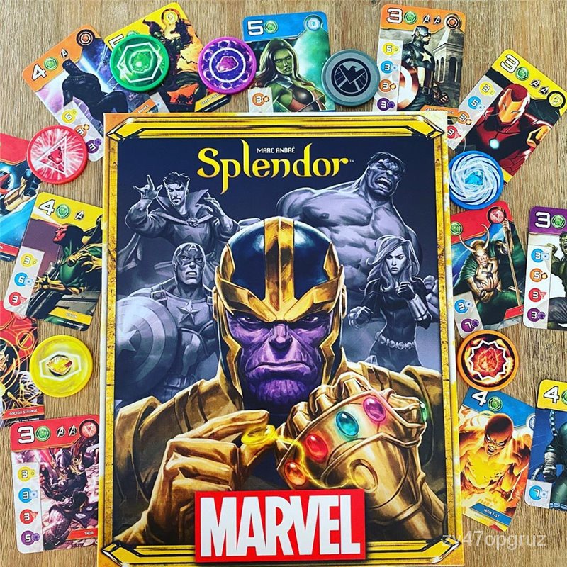 Splendor Marvel เกมค้าเพชร มาร์เวล (EN) Board Game บอร์ดเกม ของแท้ ...