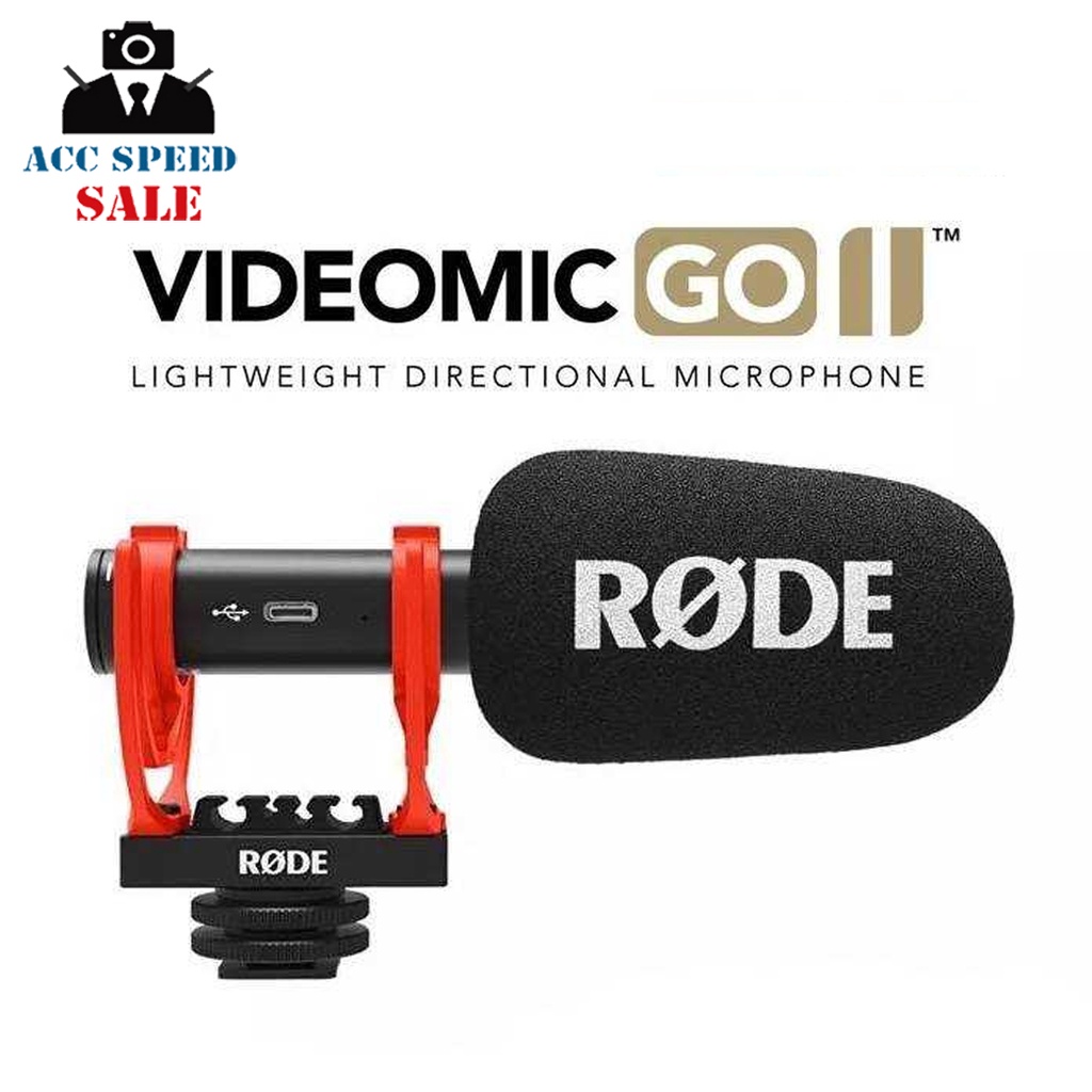 RODE GO II LIGHTWEIGHT DIRECTIONAL MICROPHONE ประกันศูนย์ไทย 2 ปี - acc ...