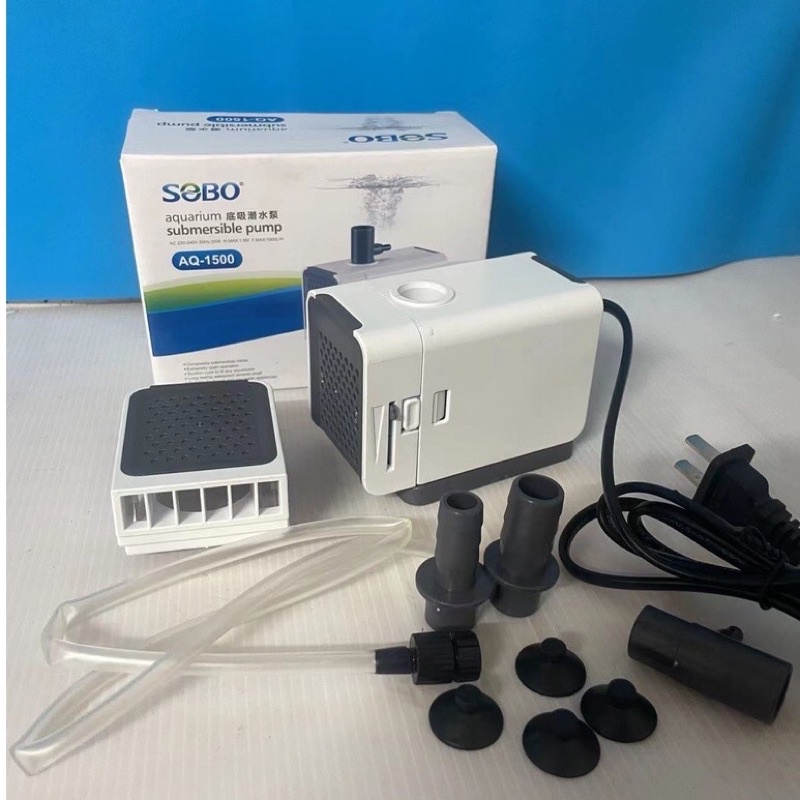 ส่งไว ปั๊มน้ำ ปั๊มน้ำพุ Aquarium pump Pond pump SOBO AQ-4500 AQ-5500 AQ-6500 AQ-7500 สำหรับตู้ ...