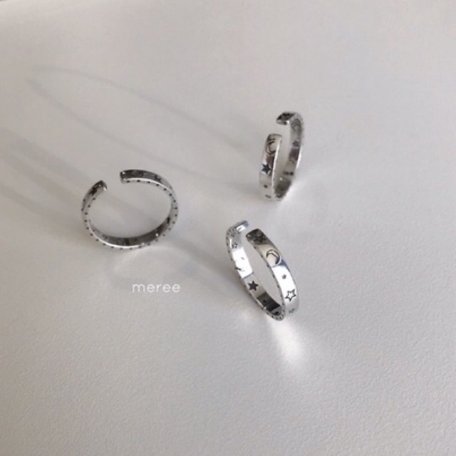 Meree.Roxane แหวนเงินแท้ 925 กันกระแทกสําหรับผู้หญิง - mereeshop.th ...