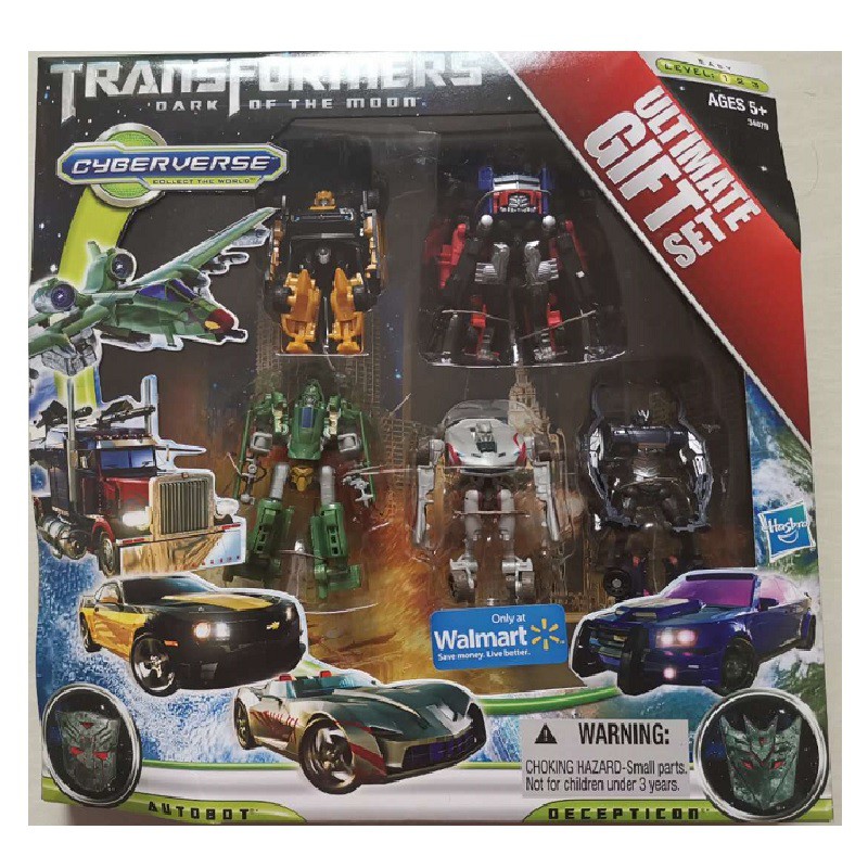 Transformers Dark Of The Moon Exclusive Cyberverse Ultimate Gift Set ...
