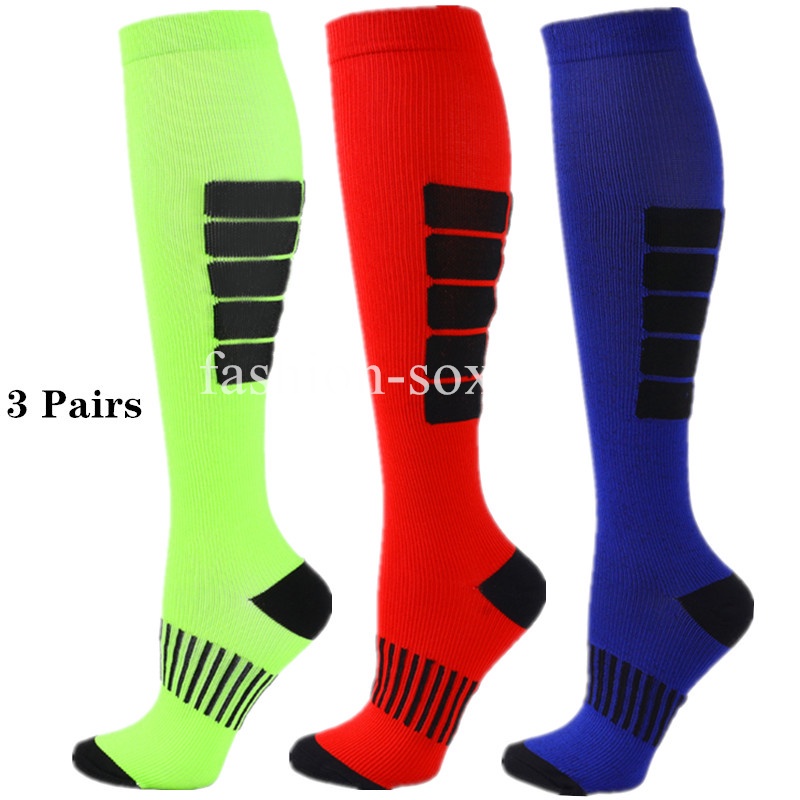 AM 7 Pairs New Compression Socks Fit For Varicose Veins Socks Men Women ...