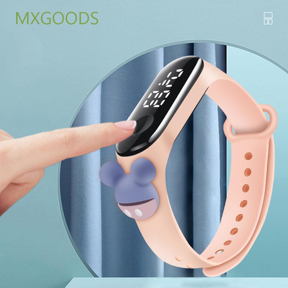 Mxgoods นาฬิกาข้อมือดิจิตอลสําหรับเด็กผู้ชายผู้หญิง Unisex มีไฟ Led ลายการ์ตูน Pink Panther ...