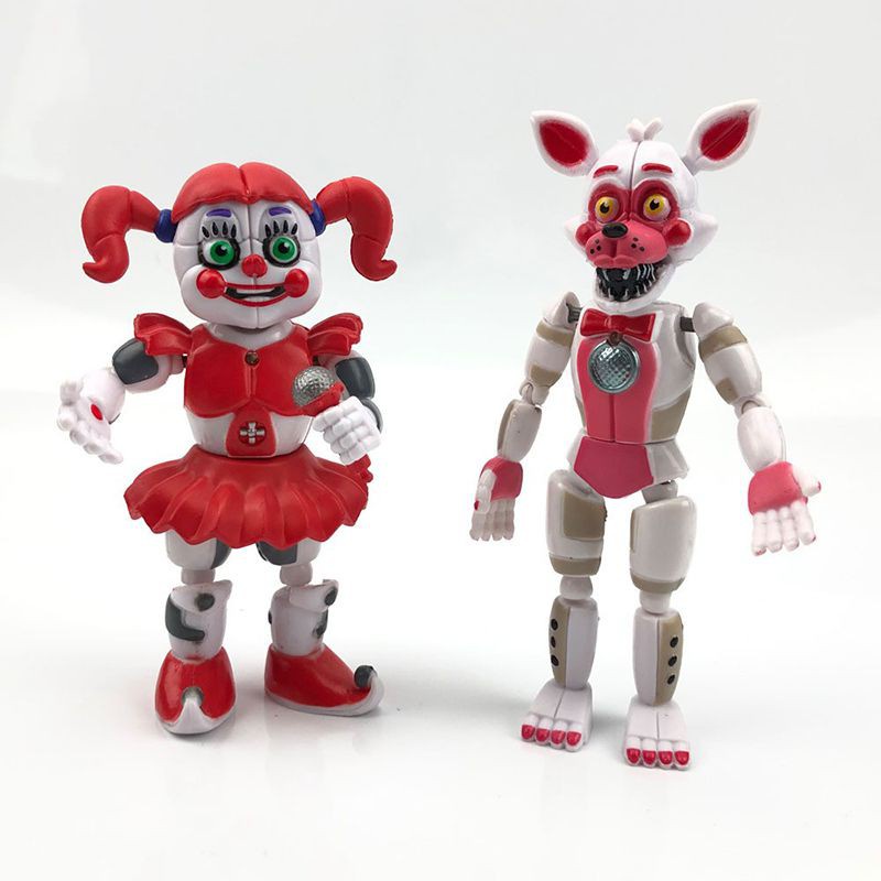 ฟิกเกอร์ FNAF Five Nights At Freddys Action Figures Game ของเล่นสะสม ...