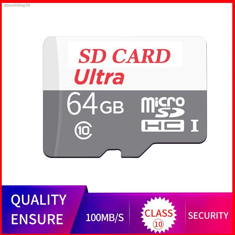 จัดส่งเฉพาะจุด จัดส่งในกรุงเทพฯSD card Ultra Micro SDCard 128GB64GB32GB Class10 โทรศัพท์ กล้อง ...
