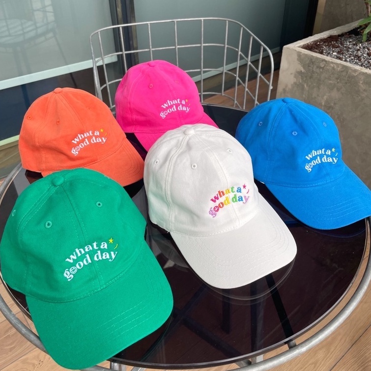 หมวกแก๊ป what a good day by asissyclub️️ - asissy.club - ThaiPick