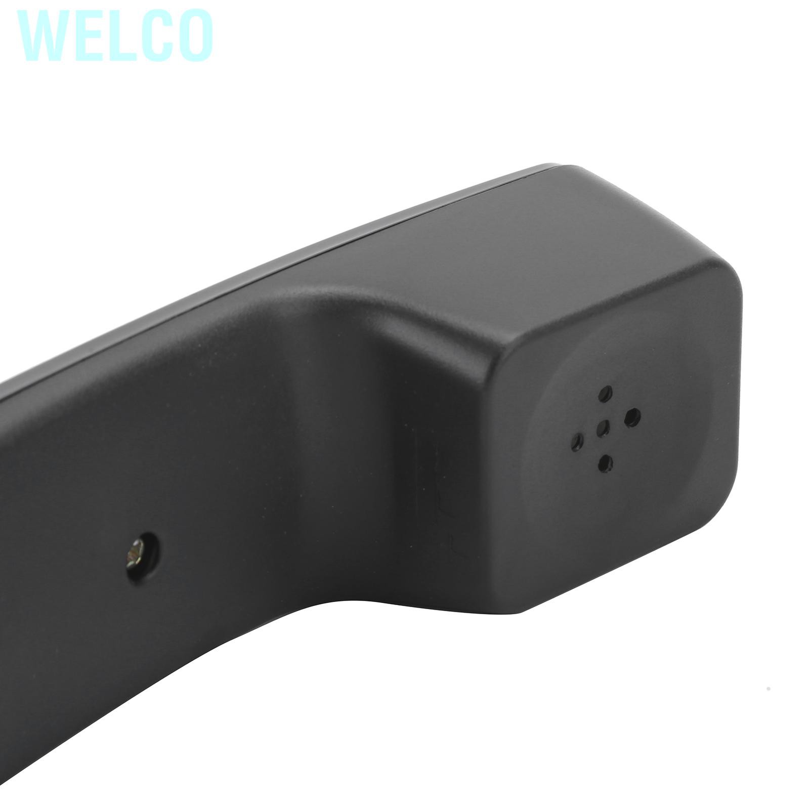 Welco KxT6001Cid โทรศัพท์มือถือแบบตั้งโต๊ะสีดํา - welcomehome1.th - ThaiPick