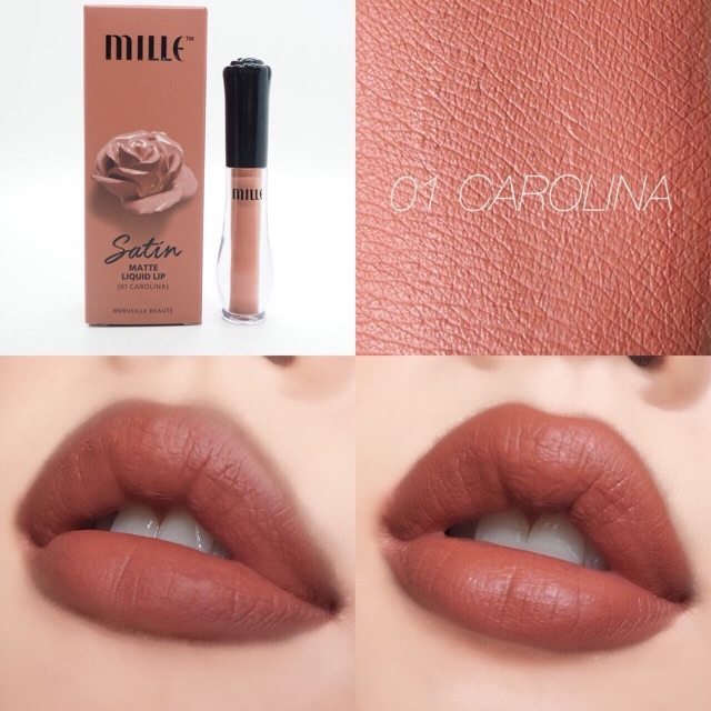 Mille X YooS Beauty Satin Matte Liquid Lip - tonycosmetics - ThaiPick