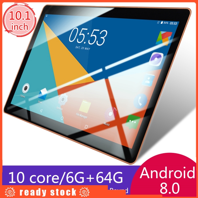 1.10 นิ้ว HD Game Tablet Computer PC ten Core Android 8.0 GPS 3G WiFi ...