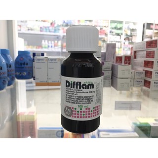 Difflam Solution 100 ml น้ำยาบ้วนปาก | Shopee Thailand