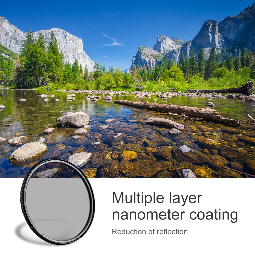 K&F Concept CPL Filter Camera Lens 49mm 55mm 58mm 67mm 77MM Ultra Slim ...