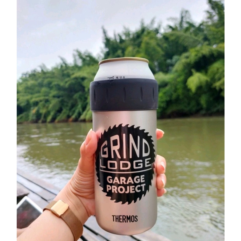 GRIND LODGE สติ๊กเกอร์แค้มป์ปิ้ง กันน้ำ - sinlaparangsit - ThaiPick