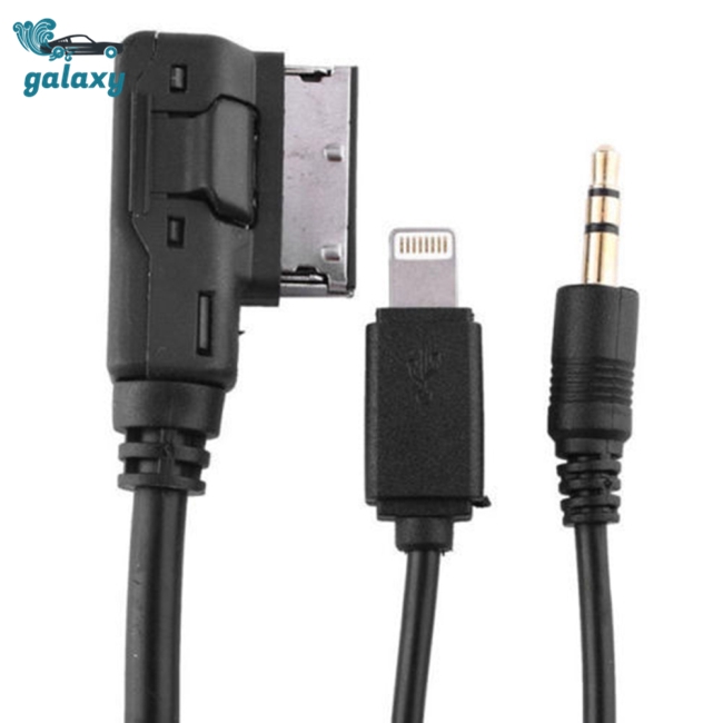 ami mdi audi lightning aux อะแดปเตอร์แปลงสายเคเบิ้ลสําหรับ audi iphone ...
