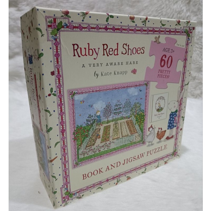 Jigsaw puzzle and book Ruby Red Shoes นิทานจิ๊กซอว์ 60 ชิ้น - bbforkids - ThaiPick
