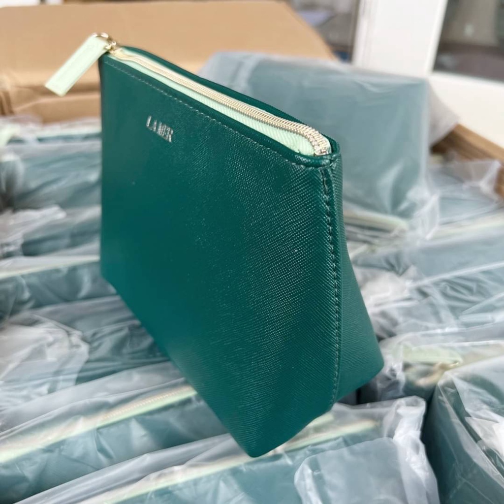 กระเป๋าเครื่องสำอาง La Mer Pouch Cosmetic Travel Bag ( Two Tone ...