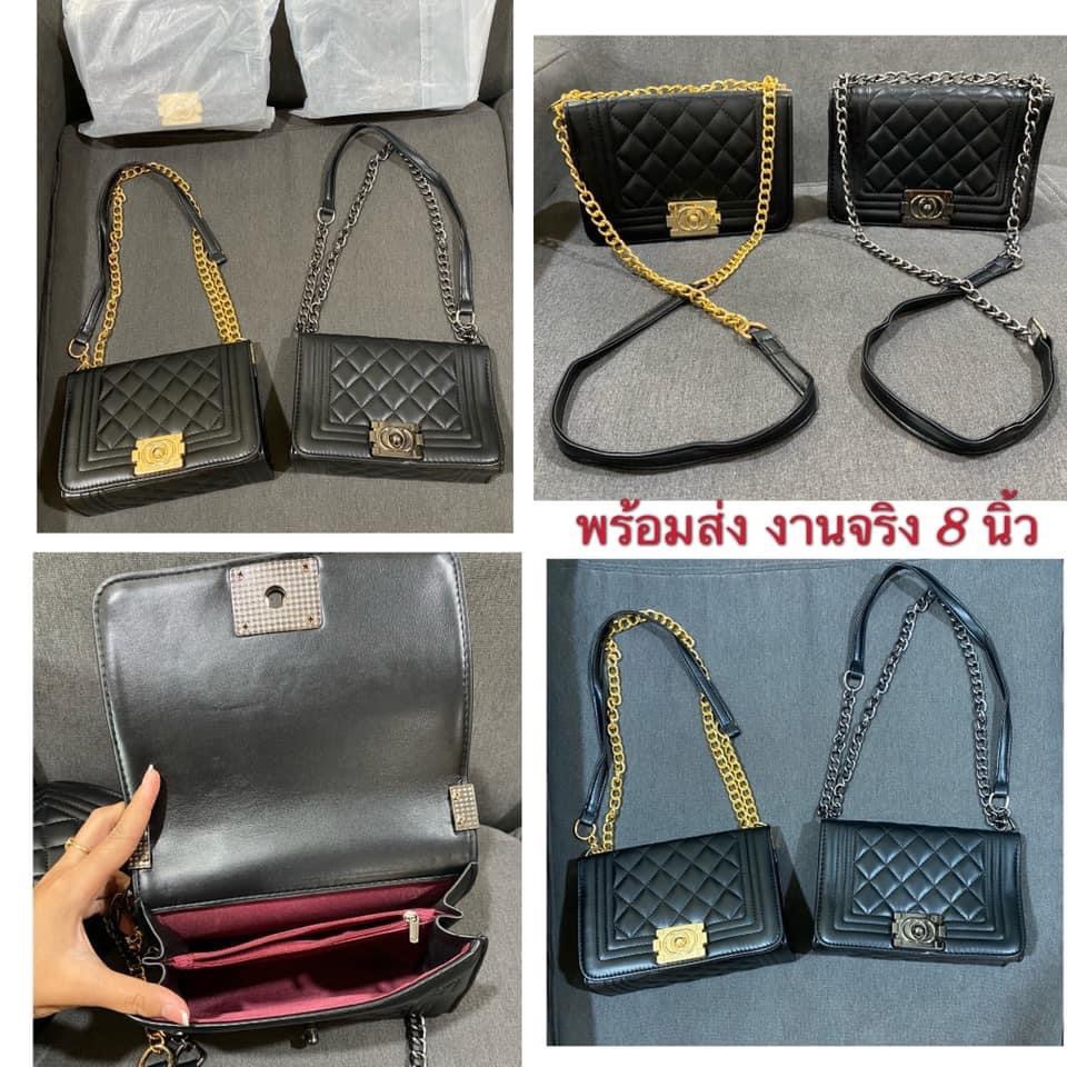 สินค้ามีพร้อมส่งกระเป๋าสะพายใส่โทรศัพท์มือถือชาแนลยิปแซงดิออ(มีบริการ ...